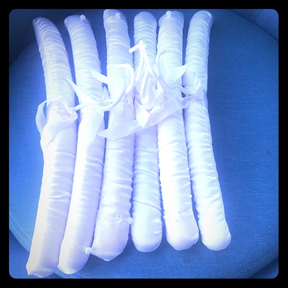 Accessories | Six Satin Hangers | Poshmark